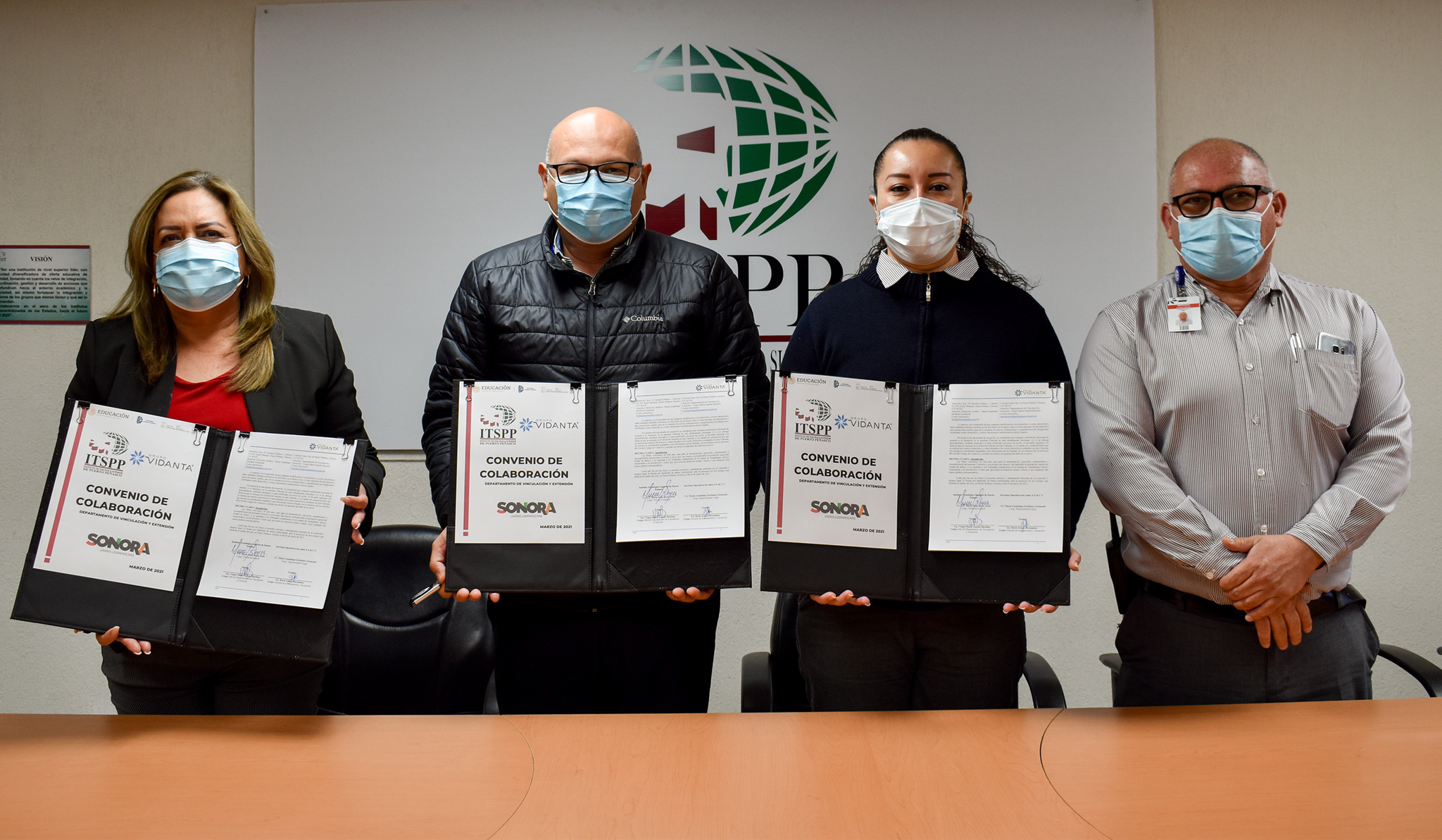 Firman convenio de colaboración el ITSPP y Grupo Vidanta