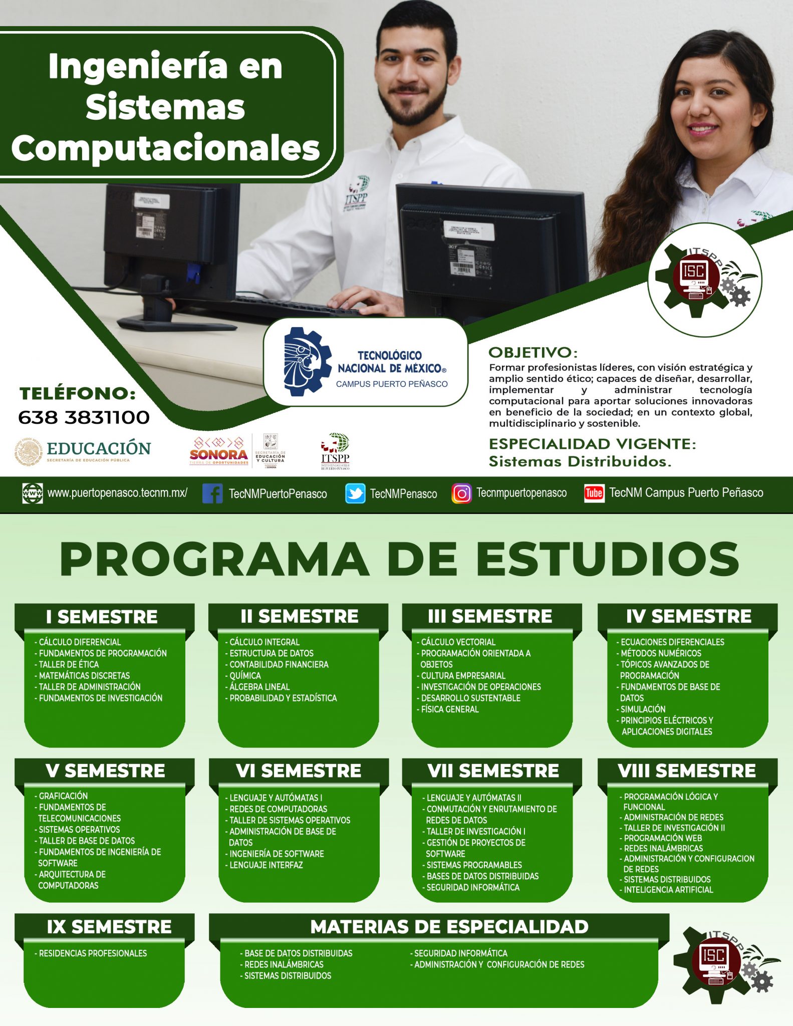 Programa Educativo de Lic. en Sistemas Computacionales